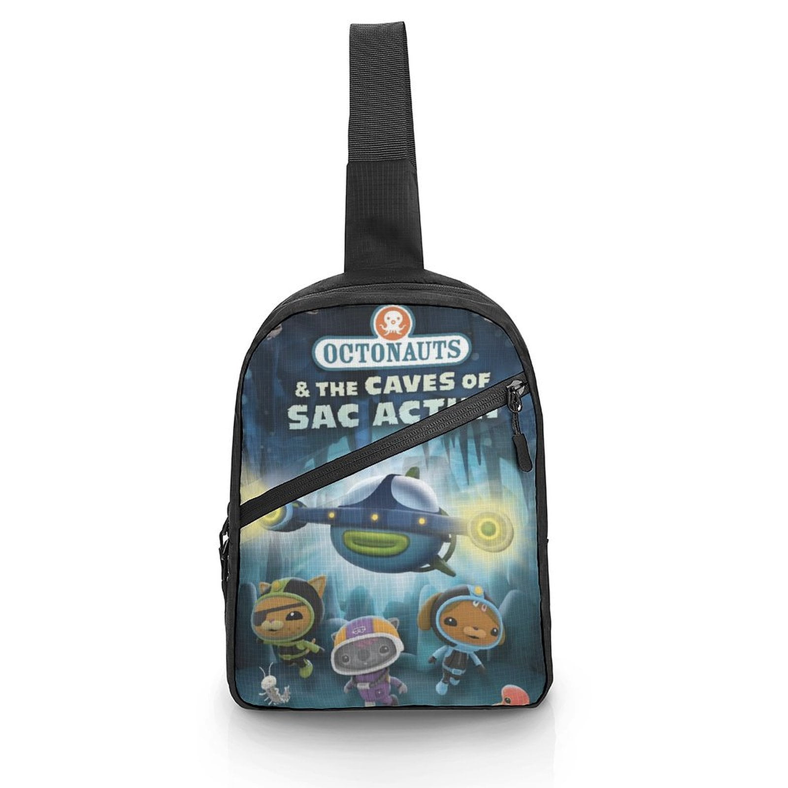 The Octonauts Sling Bag Foldable Crossbody Bag Unisex Versatile ...
