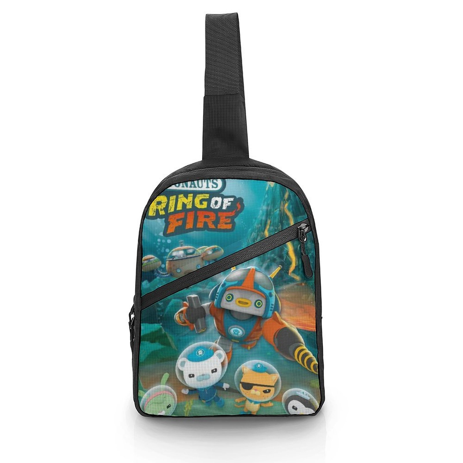 The Octonauts Sling Bag Foldable Crossbody Bag Unisex Versatile ...