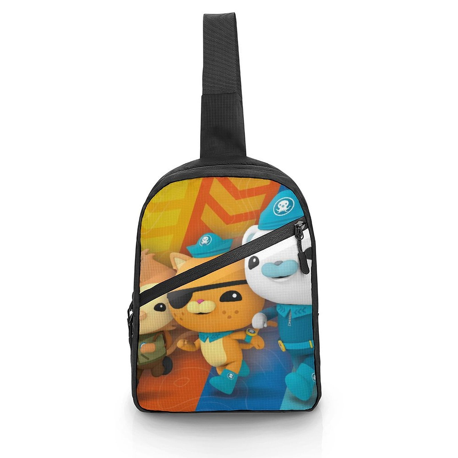 The Octonauts Sling Bag Foldable Crossbody Bag Unisex Versatile ...