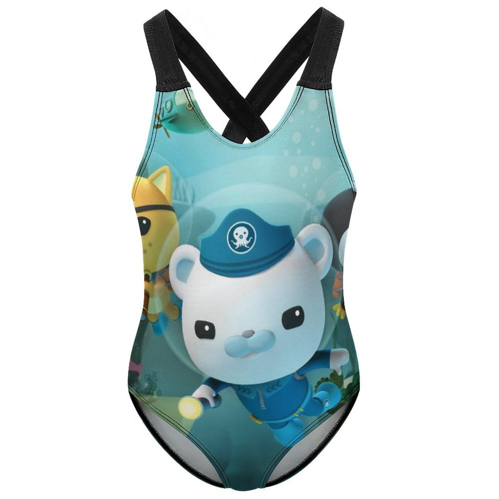 The Octonauts Swimwear Kids' One-Piece Swimsuit Quick-Dry Cute Printed ...