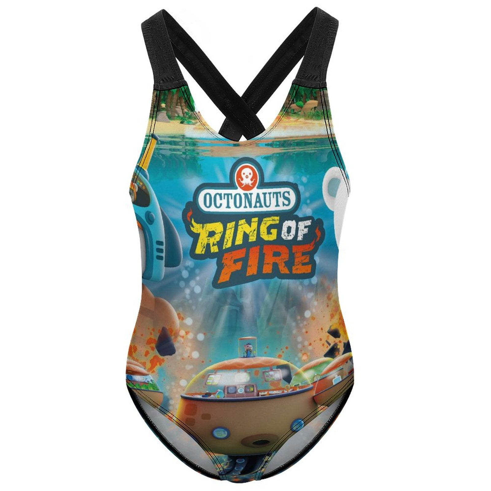 The Octonauts Swimwear Kids' One-Piece Swimsuit Quick-Dry Cute Printed ...