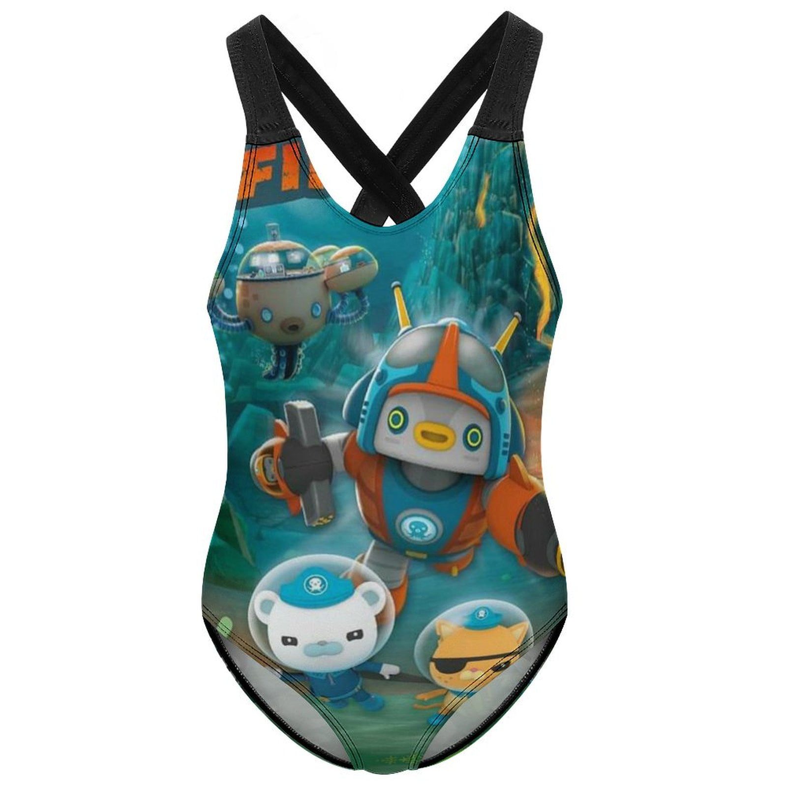 The Octonauts Swimwear Kids' One-Piece Swimsuit Quick-Dry Cute Printed ...