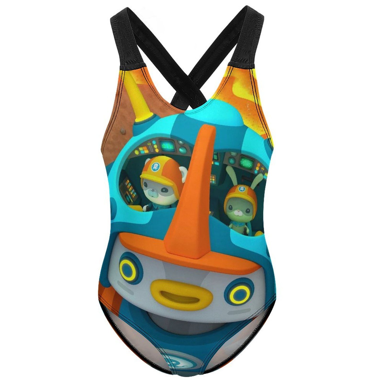The Octonauts Swimwear Kids' One-Piece Swimsuit Quick-Dry Cute Printed ...