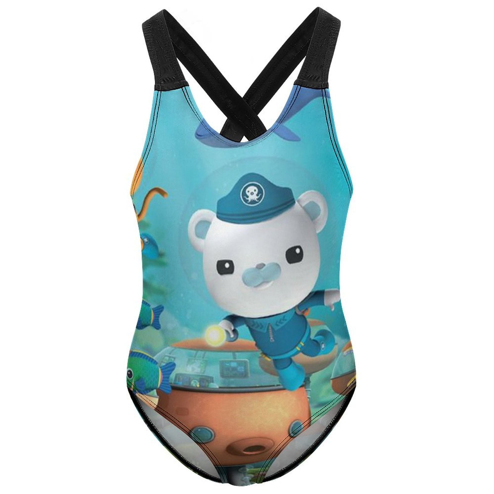 The Octonauts Swimwear Kids' One-Piece Swimsuit Quick-Dry Cute Printed ...