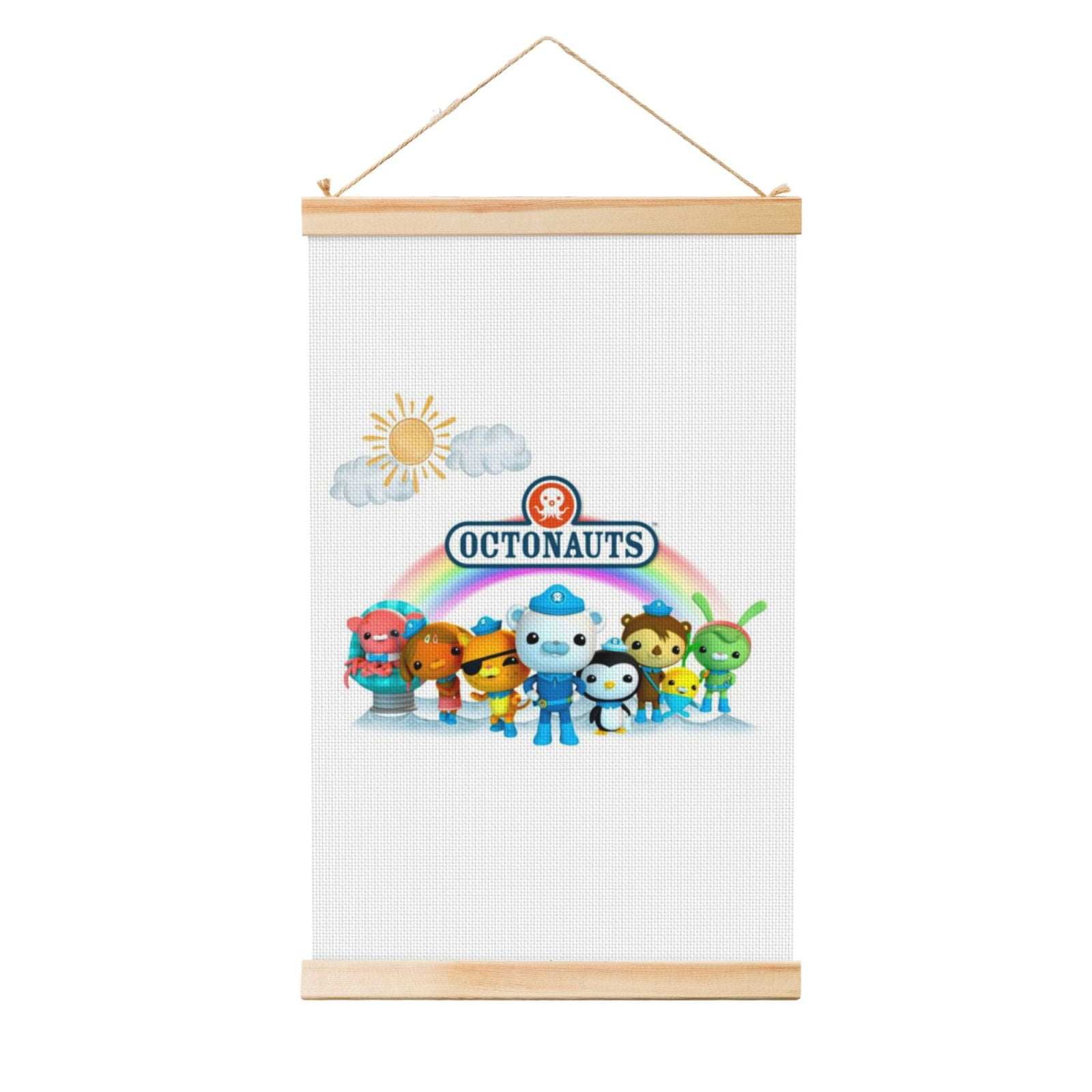 The Octonauts Wooden Shaft Hanging Poster Home Decor Poster Wall Art ...