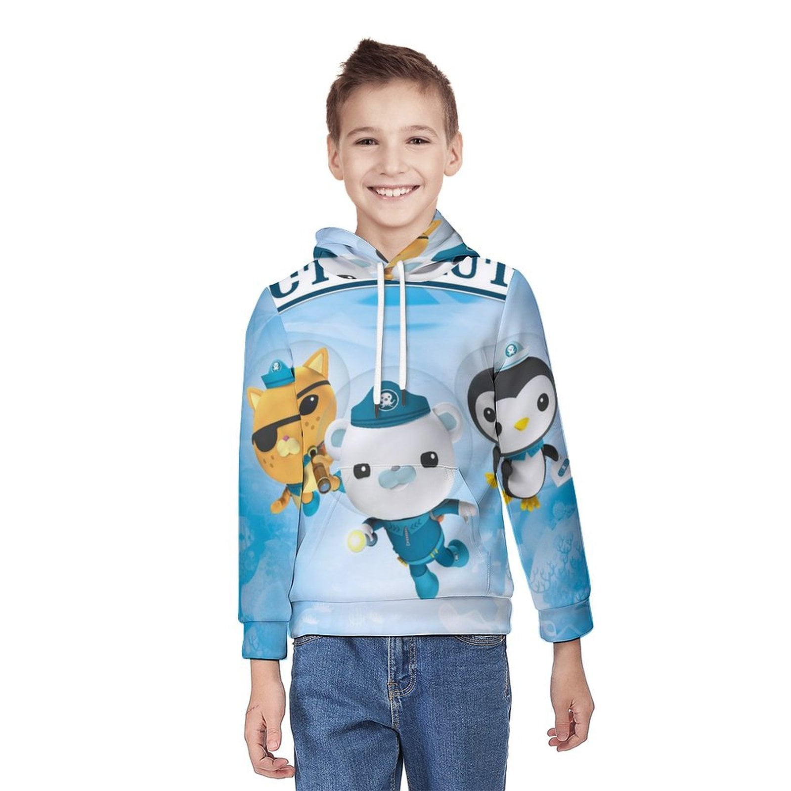The Octonauts Youth Hoodies Boys Girls 3D Printed Sweatshirt Fall ...