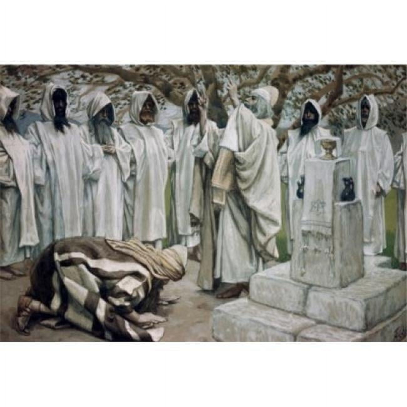 The Offerings of Melchizedek James Tissot 1836-1902 French Jewish Museum New York City Poster ...