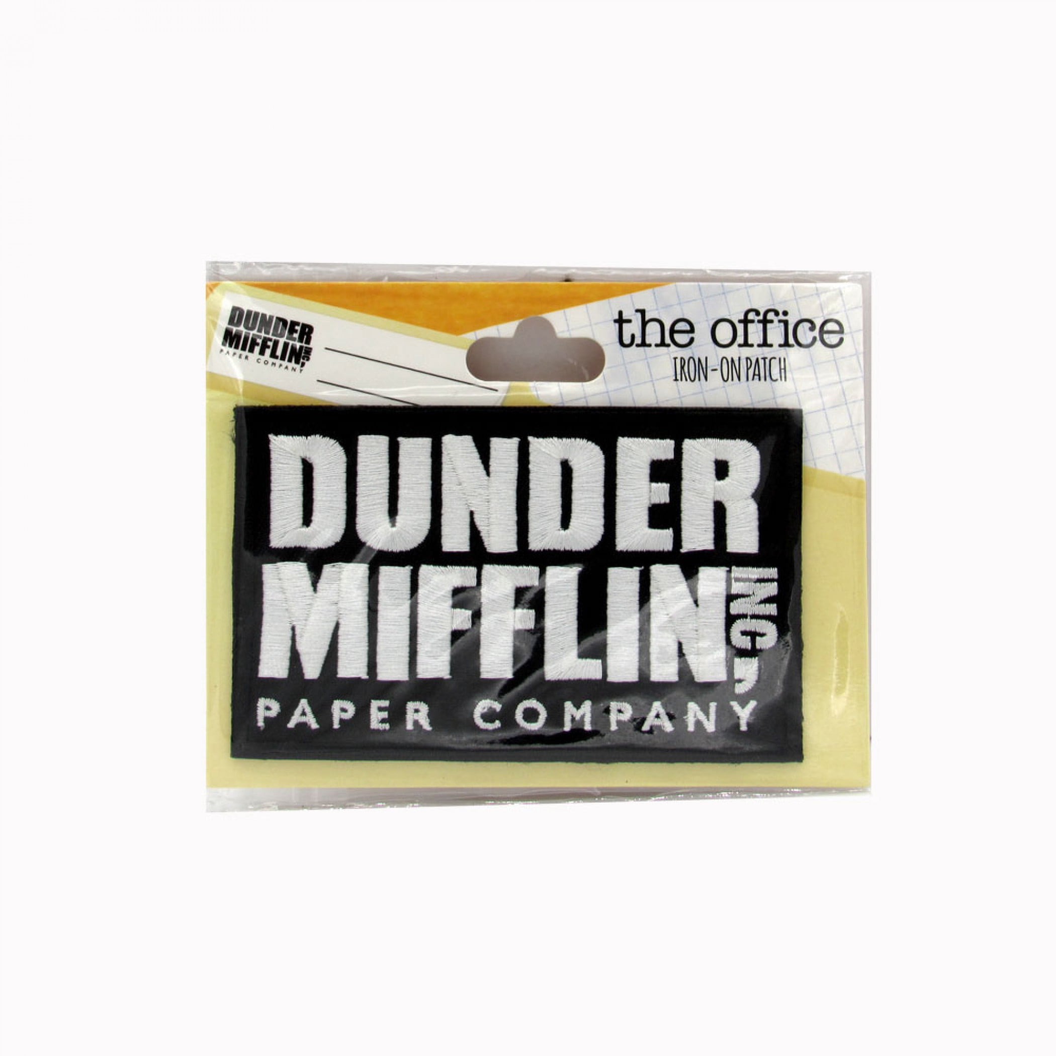 The Office Officially Licensed Dunder Mifflin Logo Iron-On Patch ...