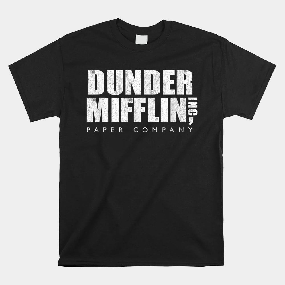 The Office Dunder Mifflin Vintage Shirt - Walmart.com