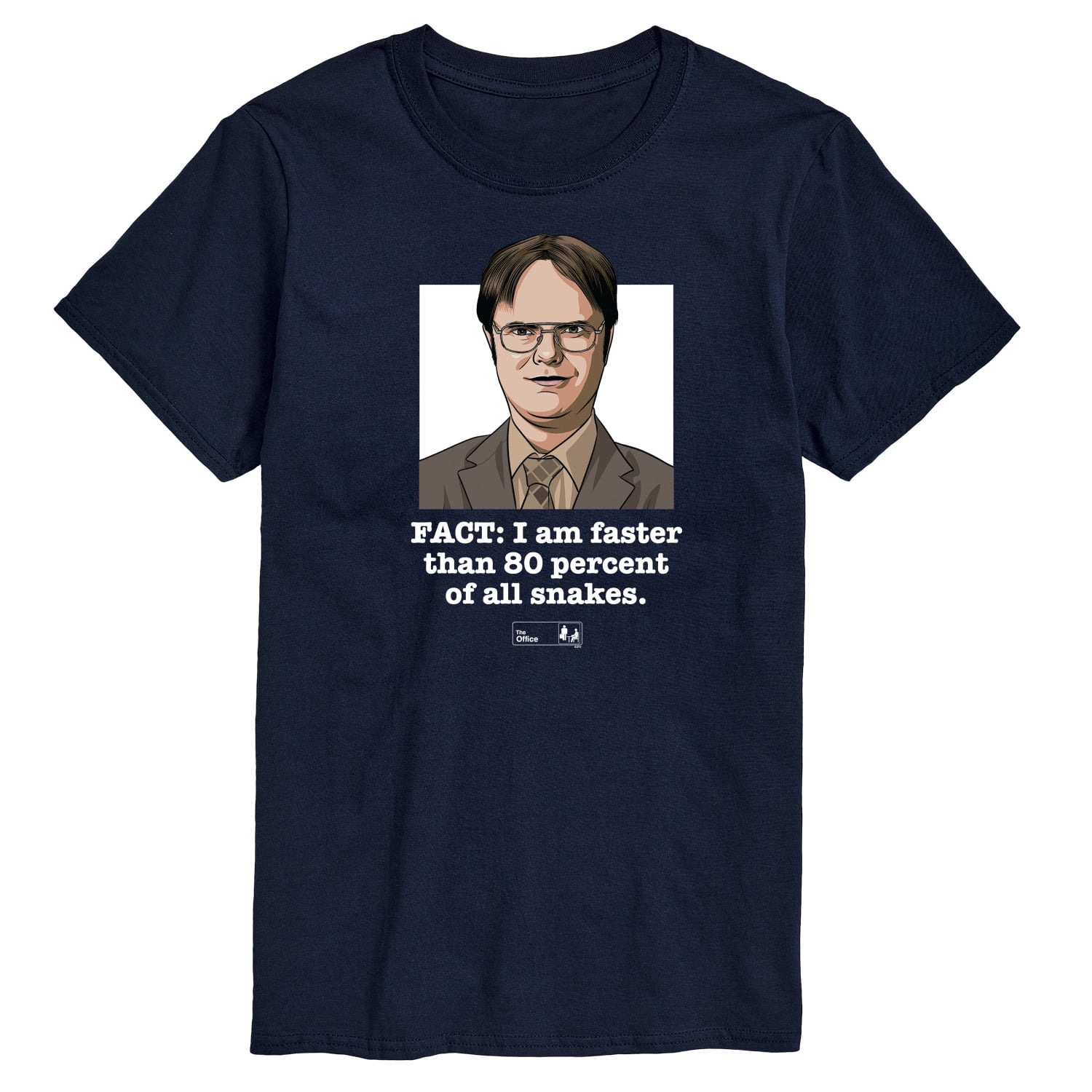 The Office - Dwight Fact Faster Than 80 Percent All Snakes - Men's ...