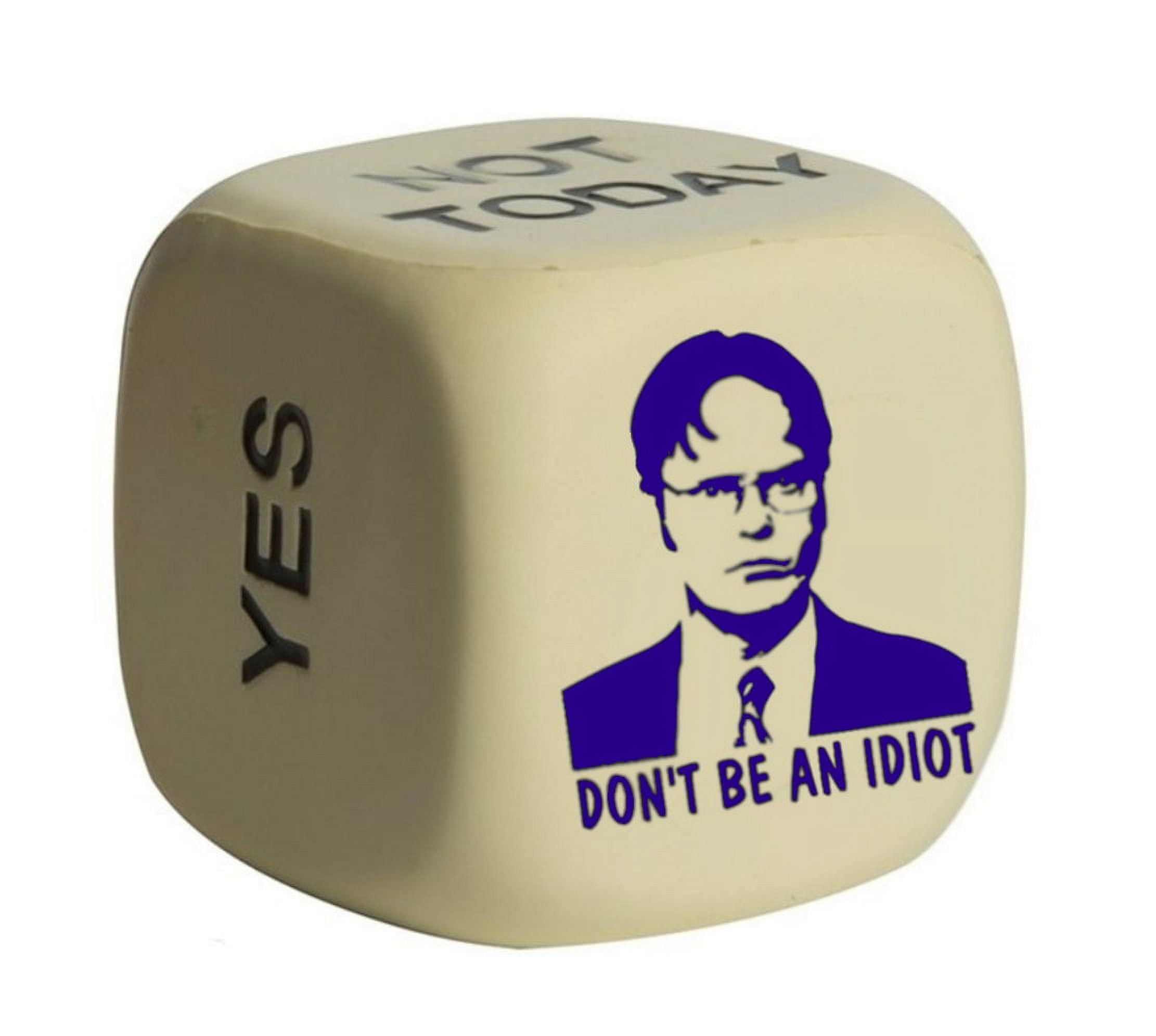 The Office Dwight Schrute Promo Desk Decision Maker Squeezy DIce ...
