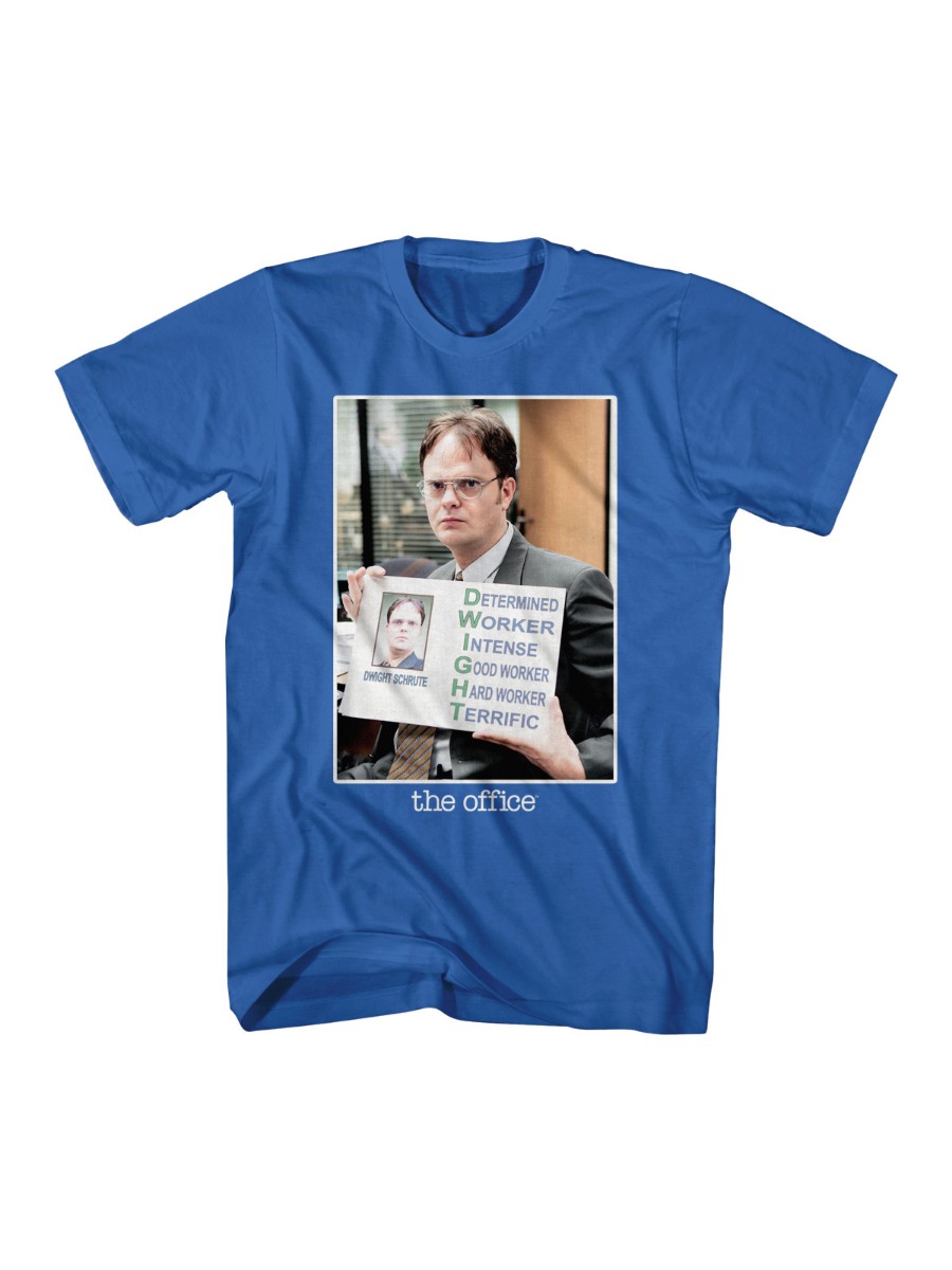The Office Dwight determined worker intense terrific Color Adult T ...