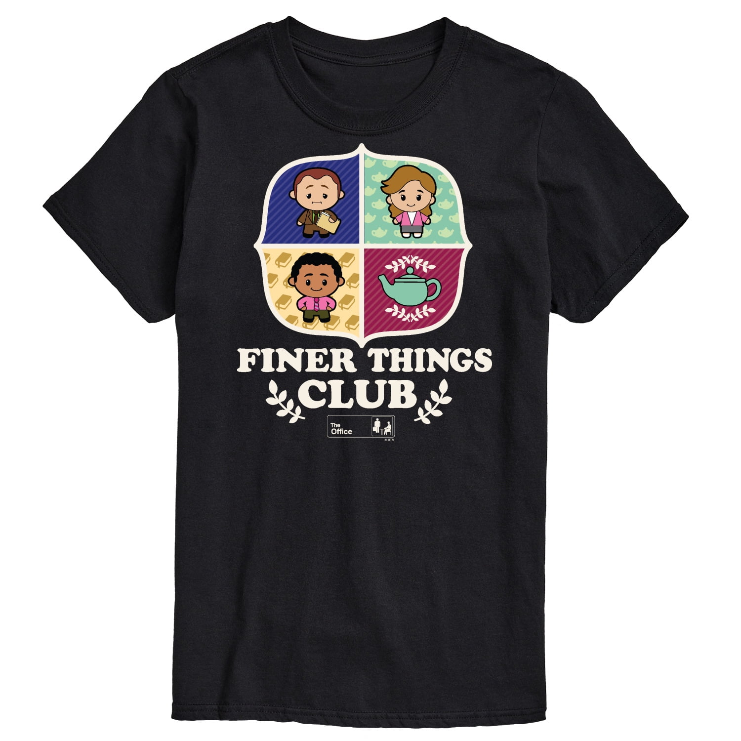 The Office - Finer Things - Men's Short Sleeve Graphic T-Shirt ...