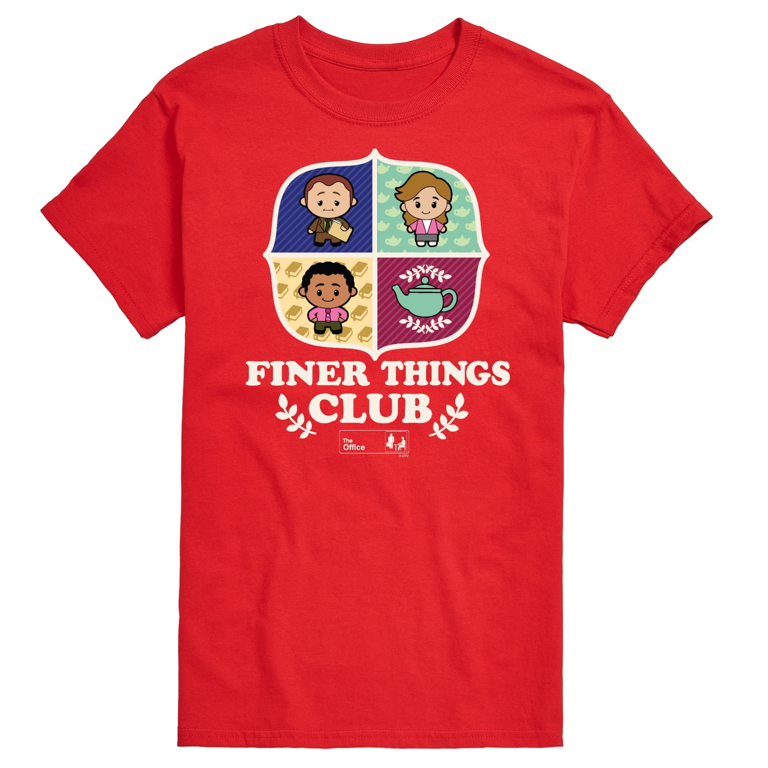 The Office - Finer Things - Men's Short Sleeve Graphic T-Shirt ...