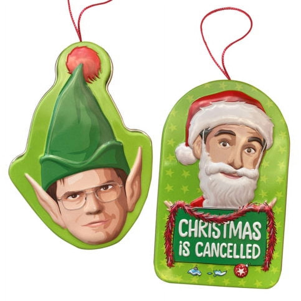 The Office Holiday Candy Ornaments 0.8 Ounce Tin - Elf Dwight - Walmart.com