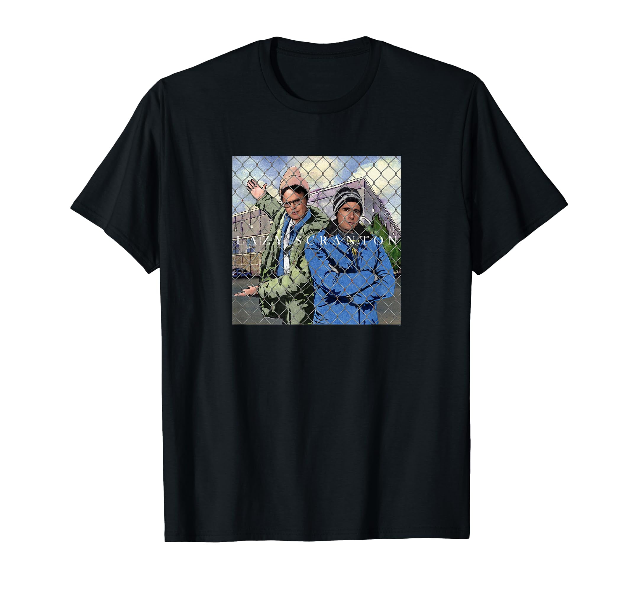 The Office Lazy Scranton Cover T-Shirt - Walmart.com
