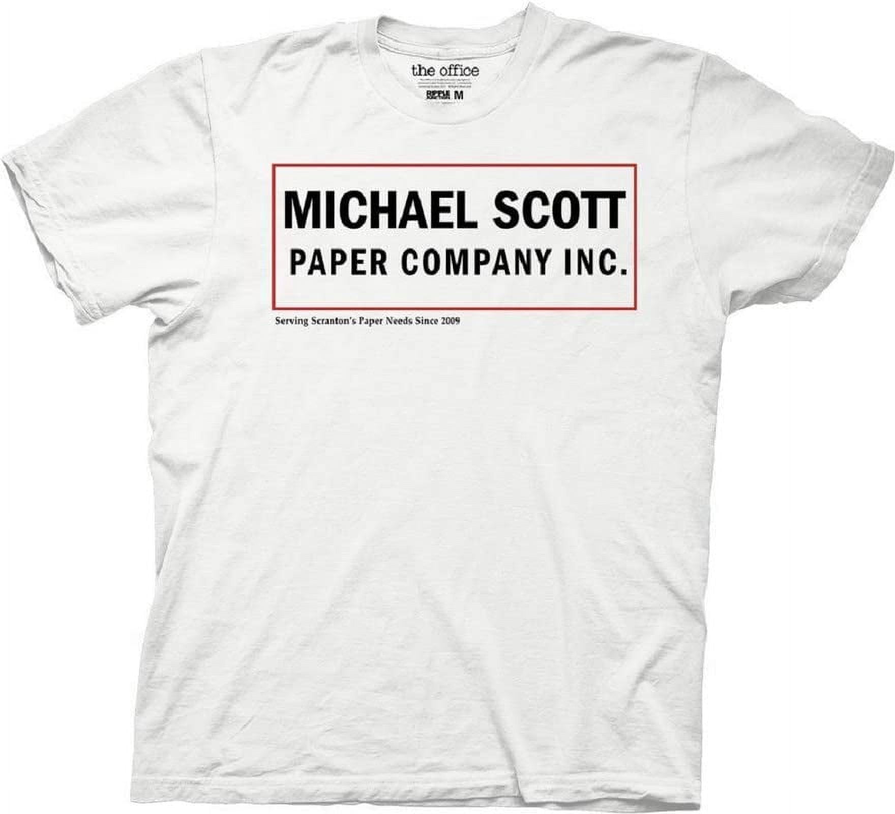 The Office Men's Short Sleeve T-Shirt Michael Scott Paper Company Inc ...
