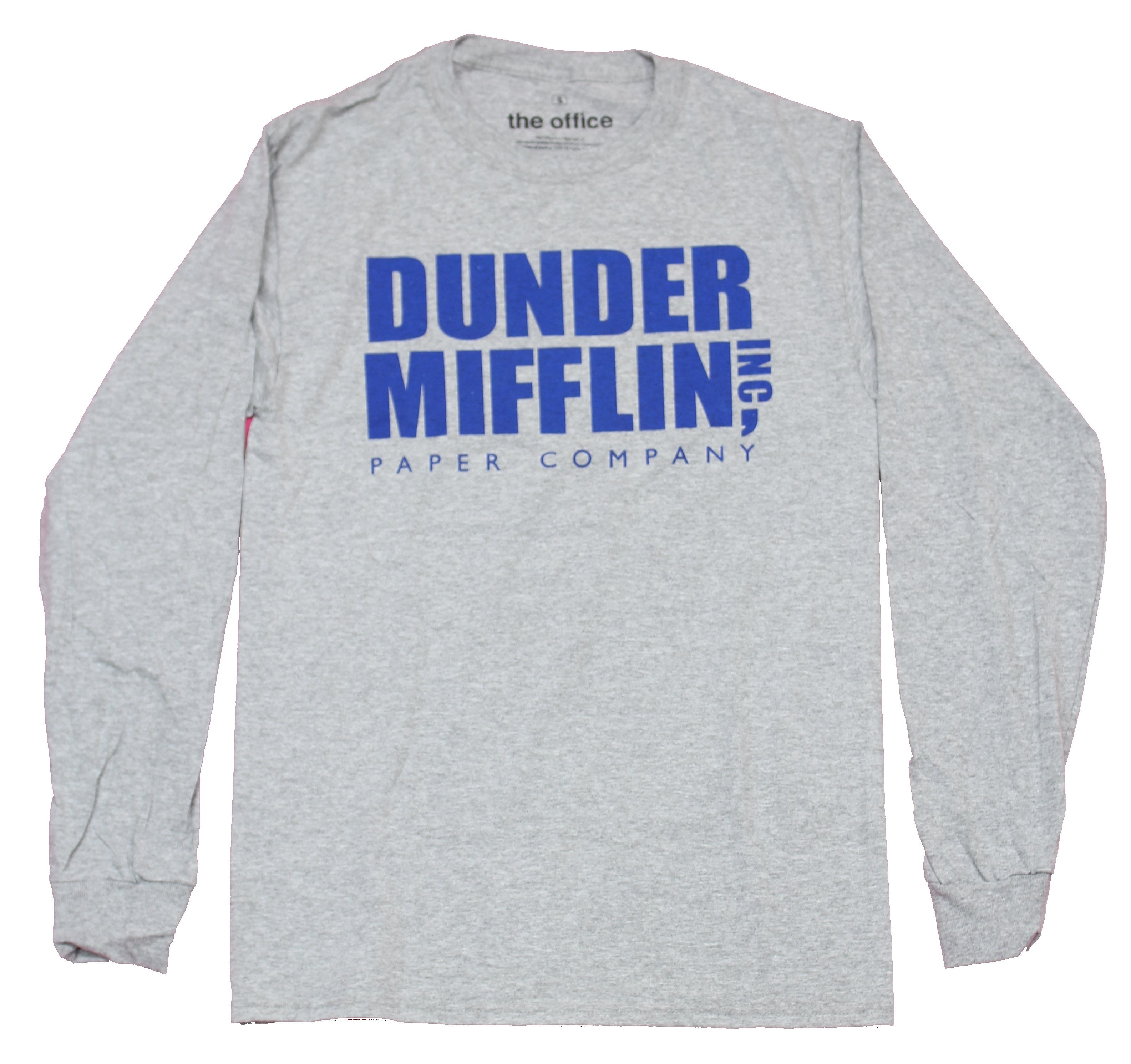 The Office Mens Long Sleeve T-Shirt - Dunder Mifflin Inc Paper Company ...