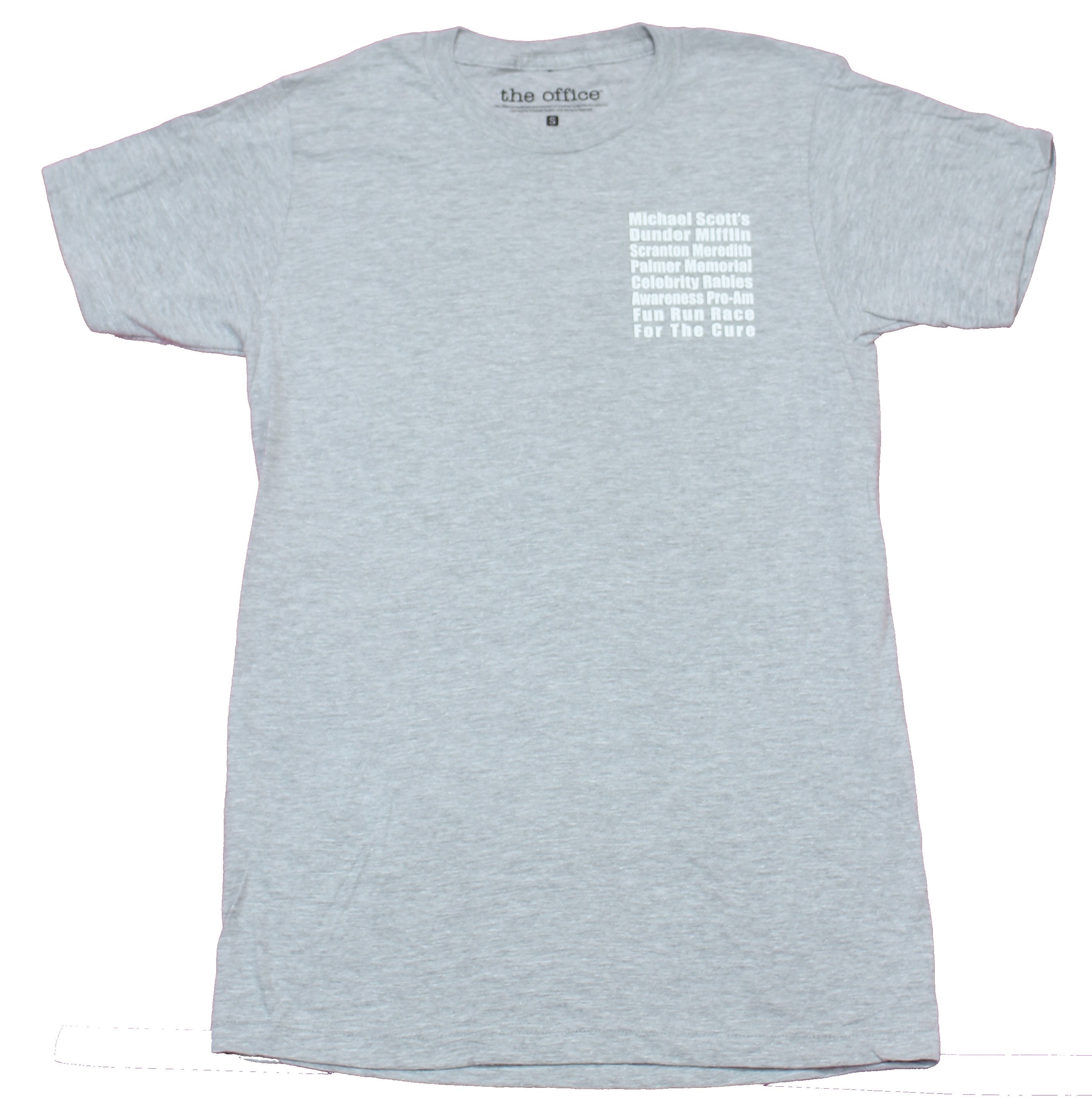 The Office Mens T-Shirt - Michael Scott Race for the Cure Fun Run ...