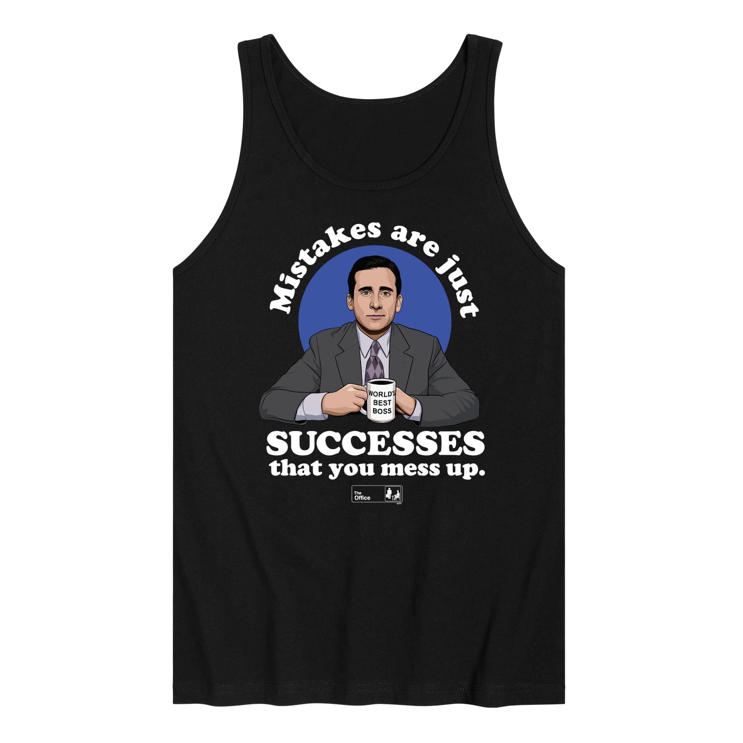 The Office - Michael Mistakes Are Successes You Mess Up - Men's Jersey ...