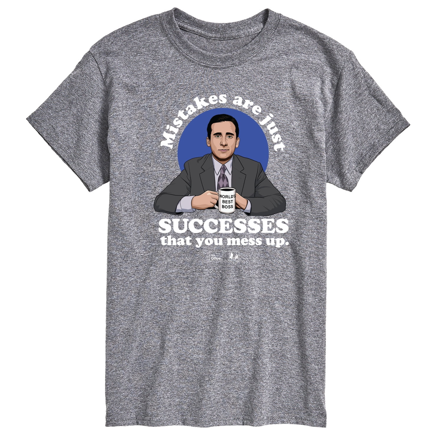 The Office - Michael Mistakes Are Successes You Mess Up - Men's Short ...
