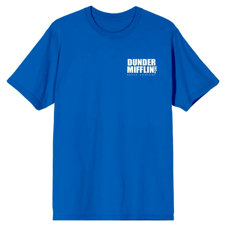 The Office Michael Scott s Fun Run Women s Blue Short Sleeve Crew Neck Tee 3XL Walmart
