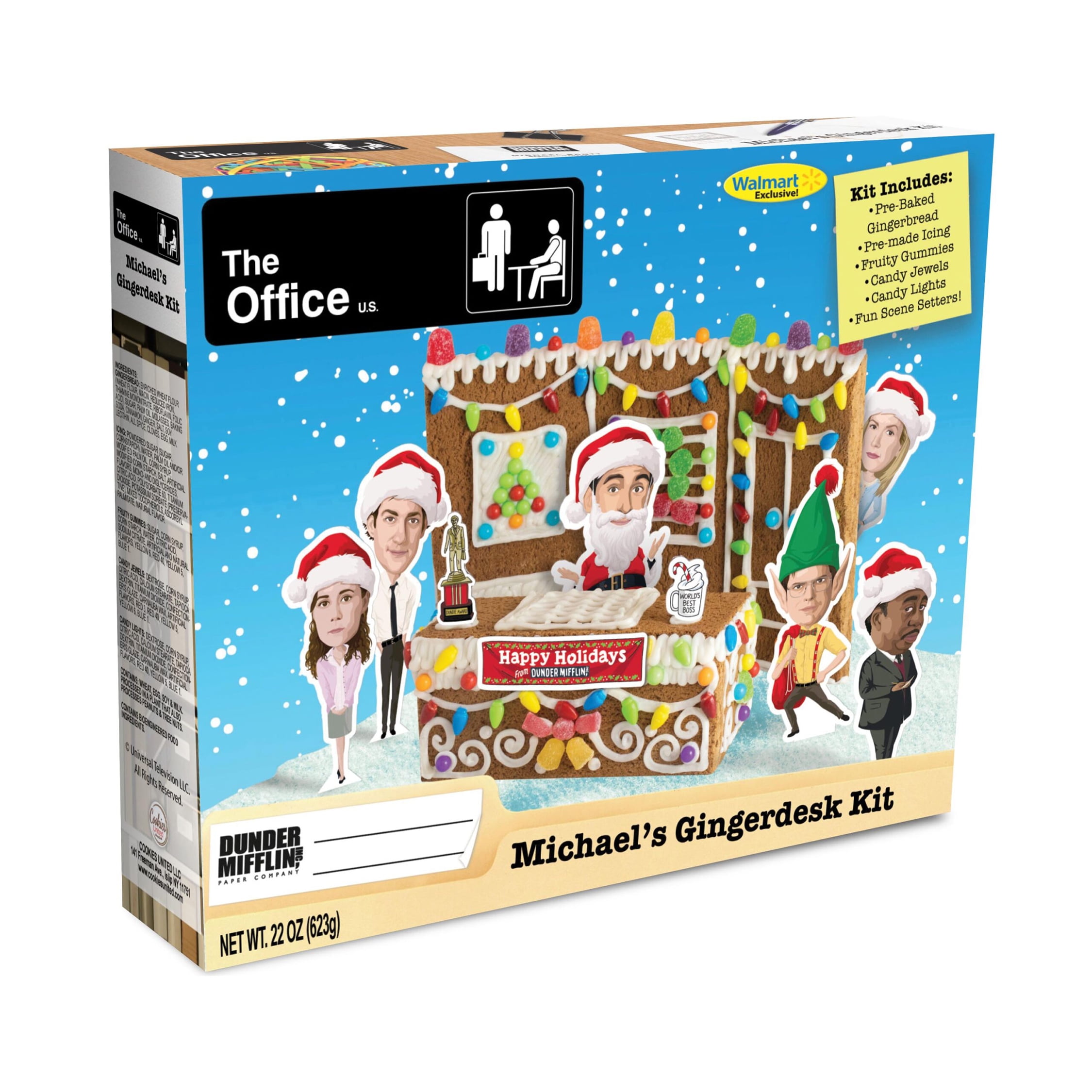 The Office Michael's Holiday Gingerbread Gingerdesk Kit, 22 oz ...