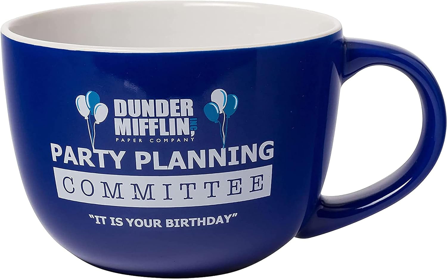 Silver Buffalo The Office Party Planning Committee 24oz Ceramic Soup ...