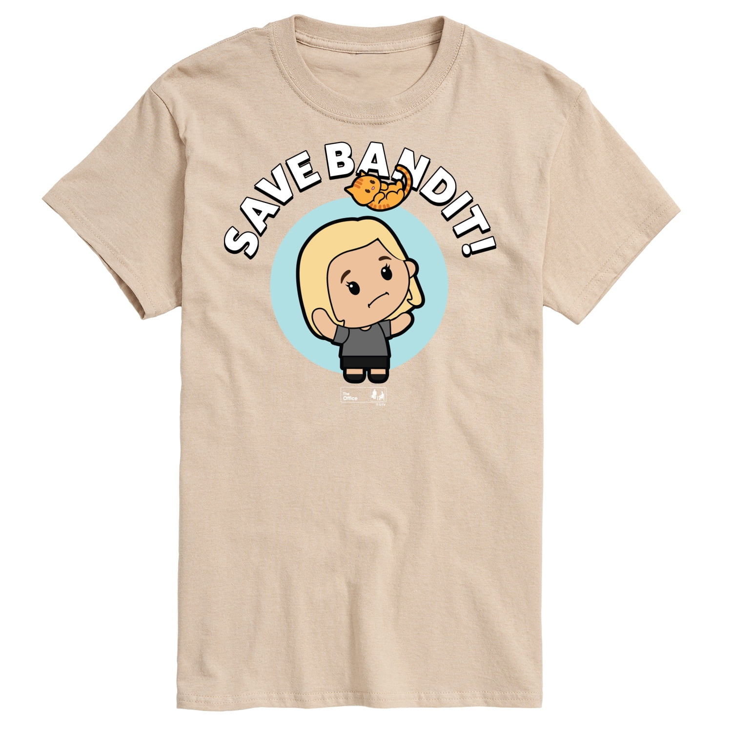 The Office - Save Bandit - Men's Short Sleeve Graphic T-Shirt - Walmart.com