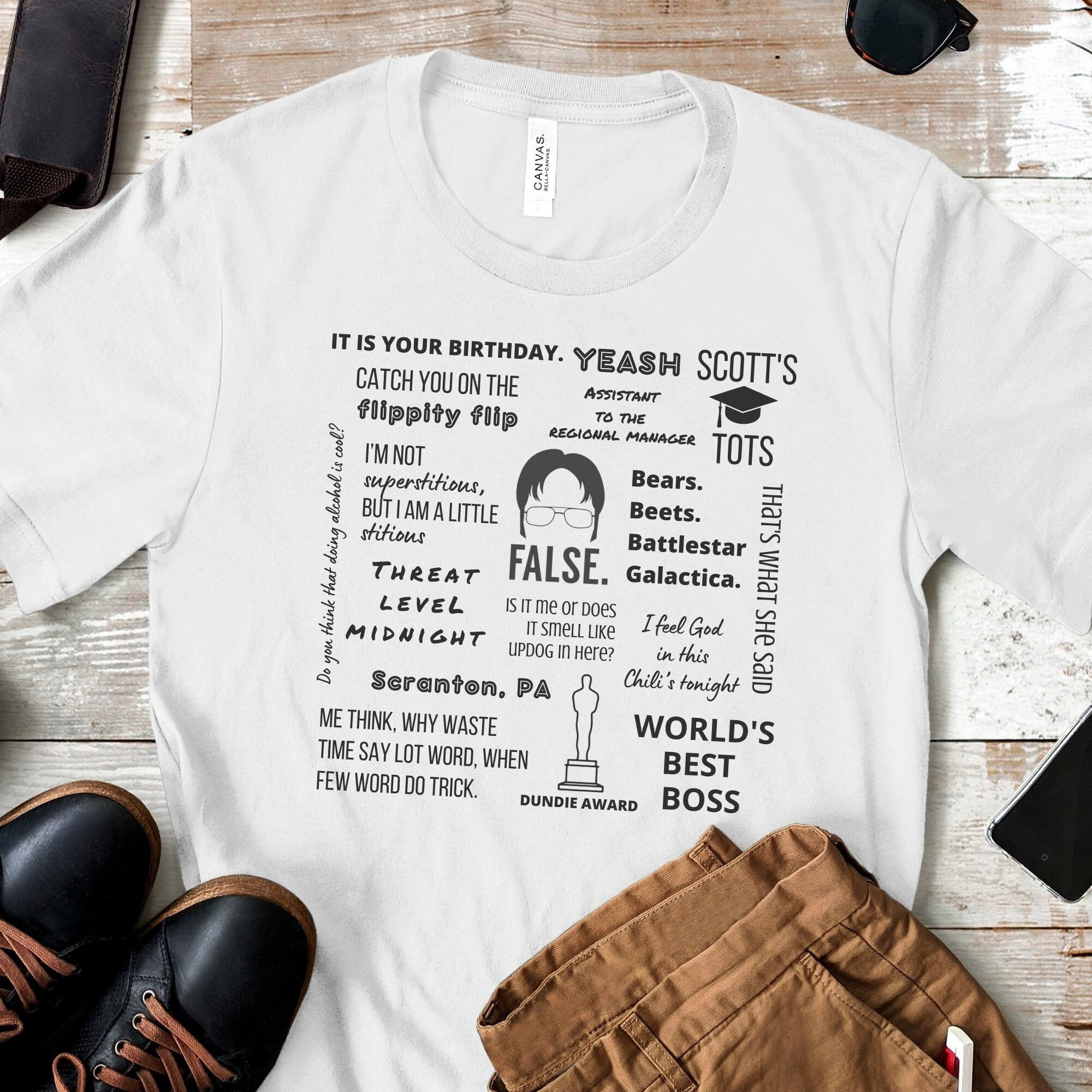 The Office TV Show Shirt Michael Scott It is your birthday Dunder ...