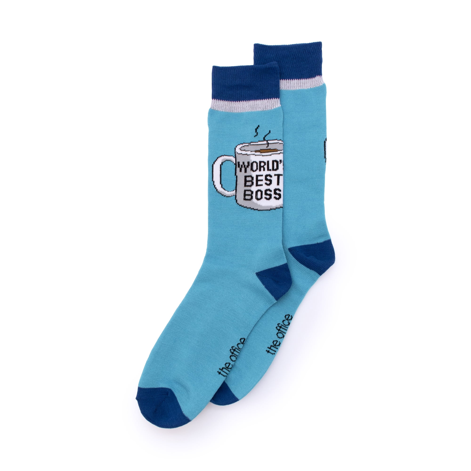 The Office World's Best Boss Crew Socks - Walmart.com