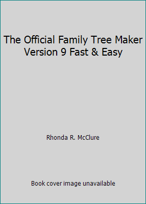 Pre-Owned The Official Family Tree Maker Version 9 Fast & Easy ...