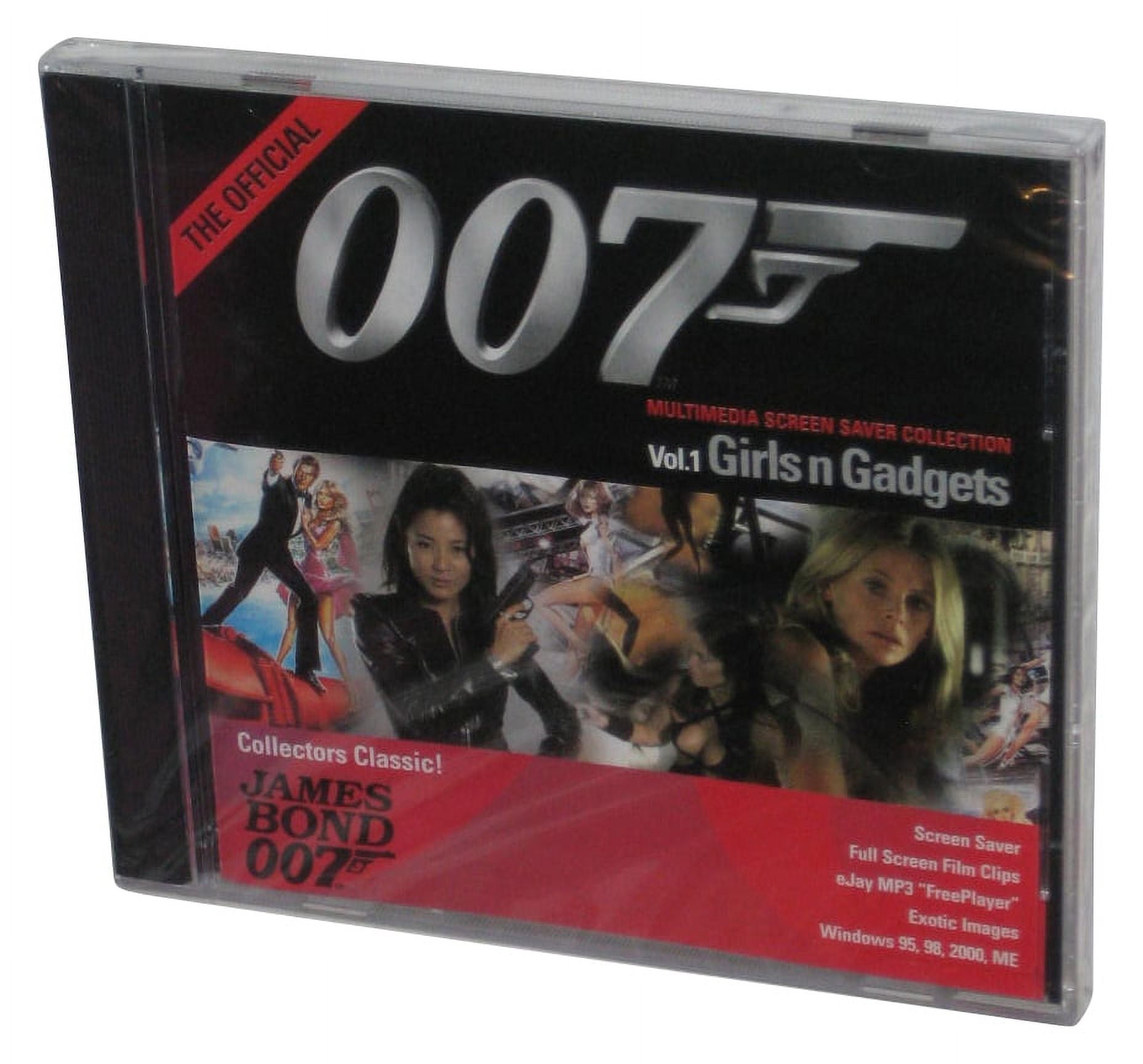 The Official James Bond 007 Screen Saver Vol. 1 Girls N Gadgets Windows ...