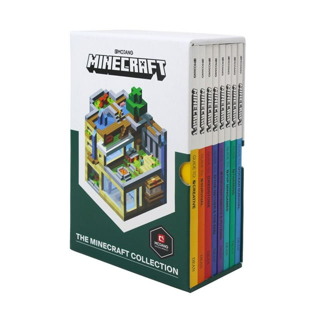 The Official Minecraft Guide Collection 8 Books Box Set By Mojang ...