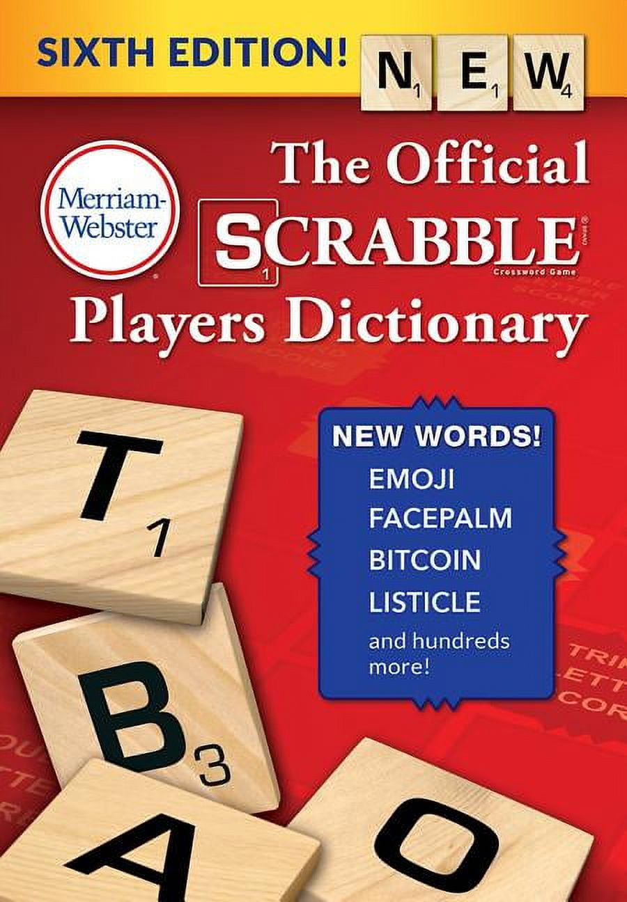 The Official Scrabble Players Dictionary (Hardcover) - Walmart.com