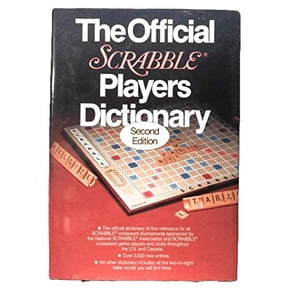 The Official Scrabble Players Dictionary (Hardcover) - Walmart.com