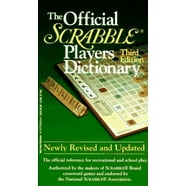 The Official Scrabble Players Dictionary (Hardcover) - Walmart.com