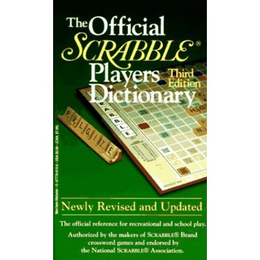 The Official Scrabble Players Dictionary (Hardcover) - Walmart.com