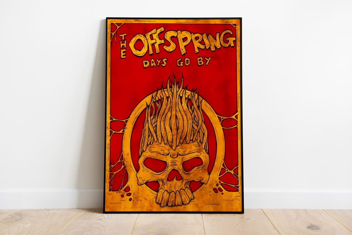 The Offspring Album Cover : Music Wall Art Print #257, Unframed Canvas ...