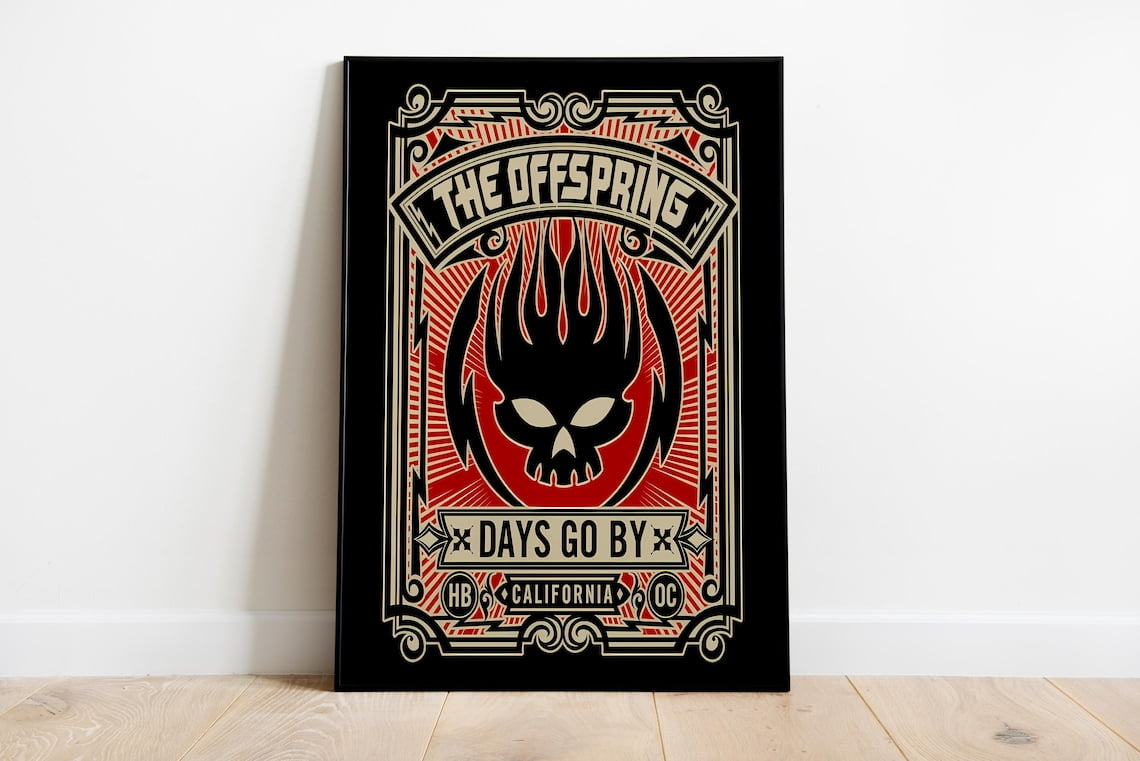 The Offspring Album Cover : Music Wall Art Print #734, Unframed Poster ...
