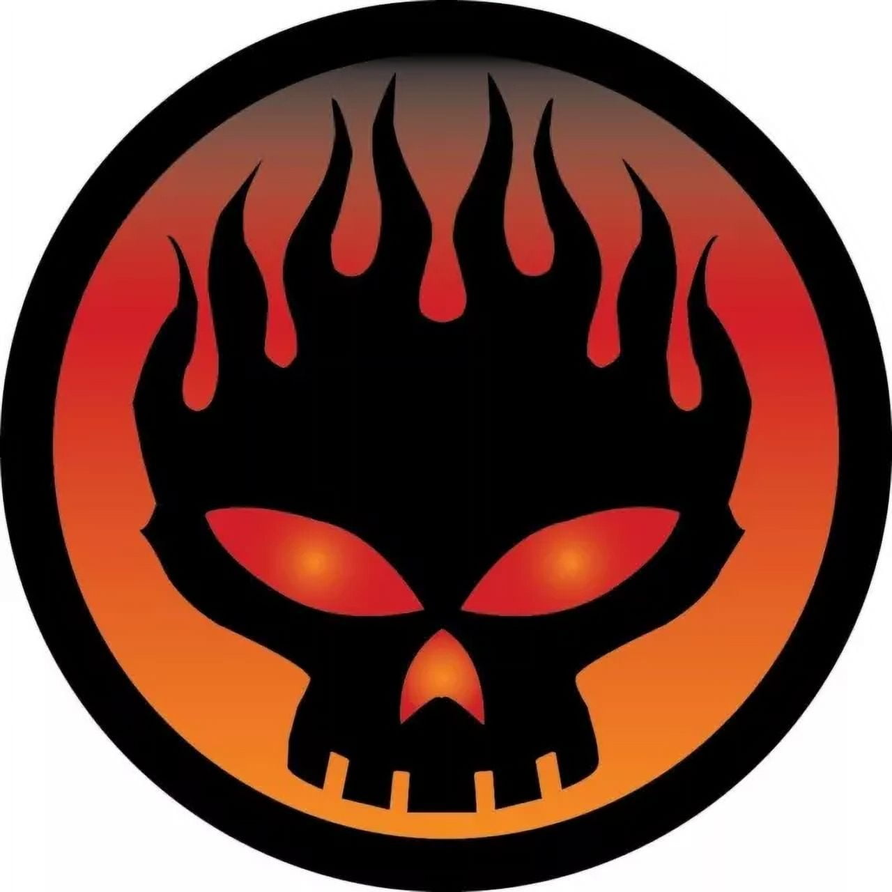 The Offspring Sticker Skull Punk Rock Band Phone Decal Water Bottle ...