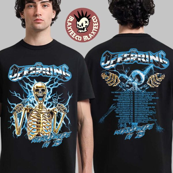 The Offspring Worldwide In 25 North American Merch Spark Plug Skeleton ...