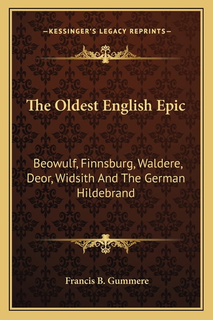 The Oldest English Epic (Paperback) - Walmart.com