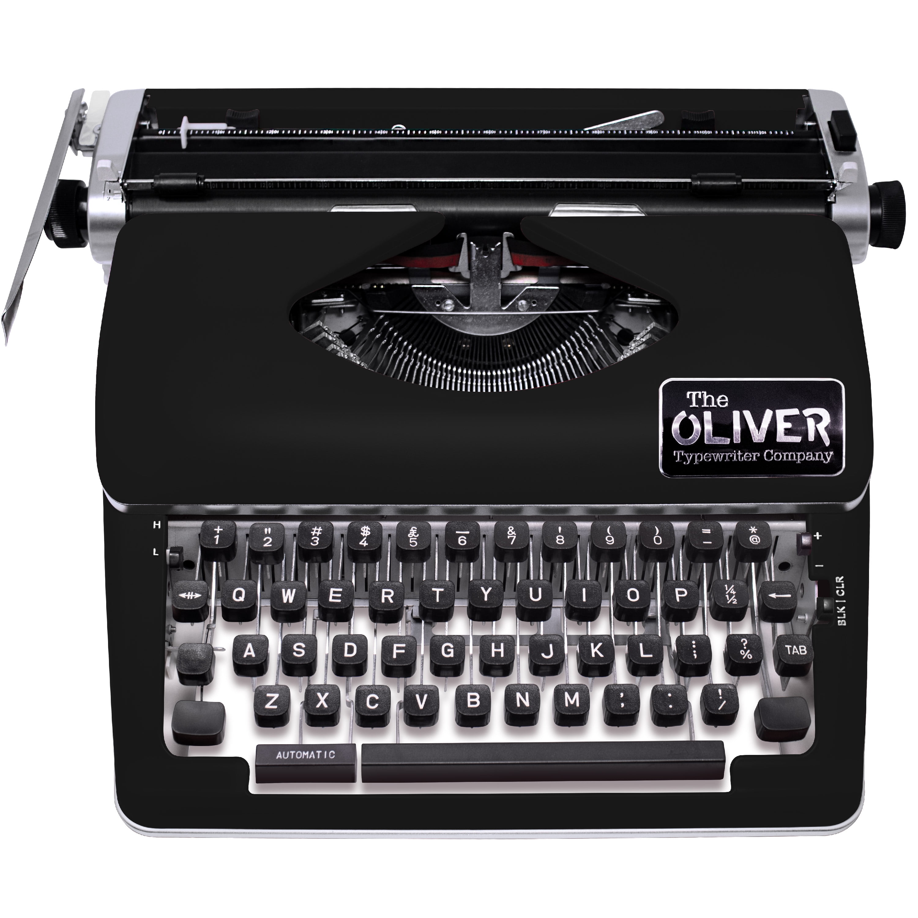 The Oliver Typewriter Company Legacy Prestige Manual Typewriter, Black ...