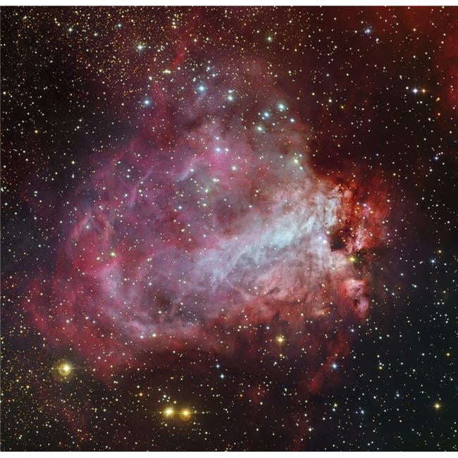 The Omega Nebula in the constellation Sagittarius Poster Print ...