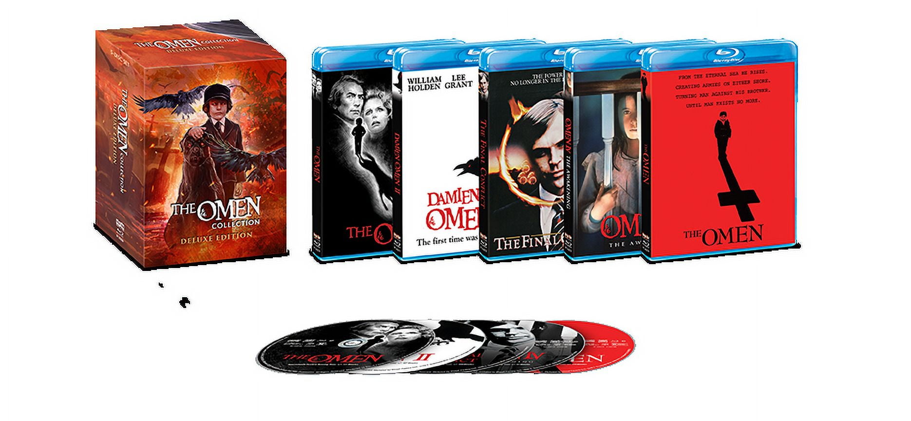 The Omen Collection [Deluxe Edition] [Blu-ray] - Walmart.com
