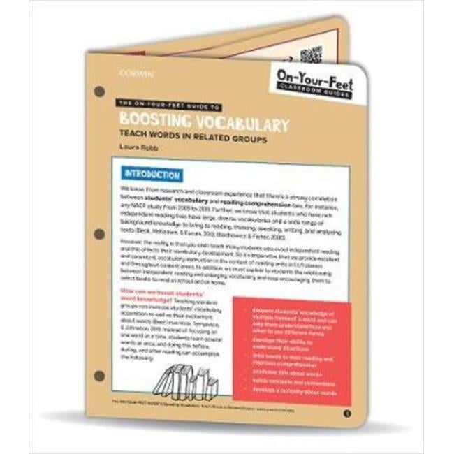 The On-Your-Feet Guide to Boosting Vocabulary Book for Teach Words in ...