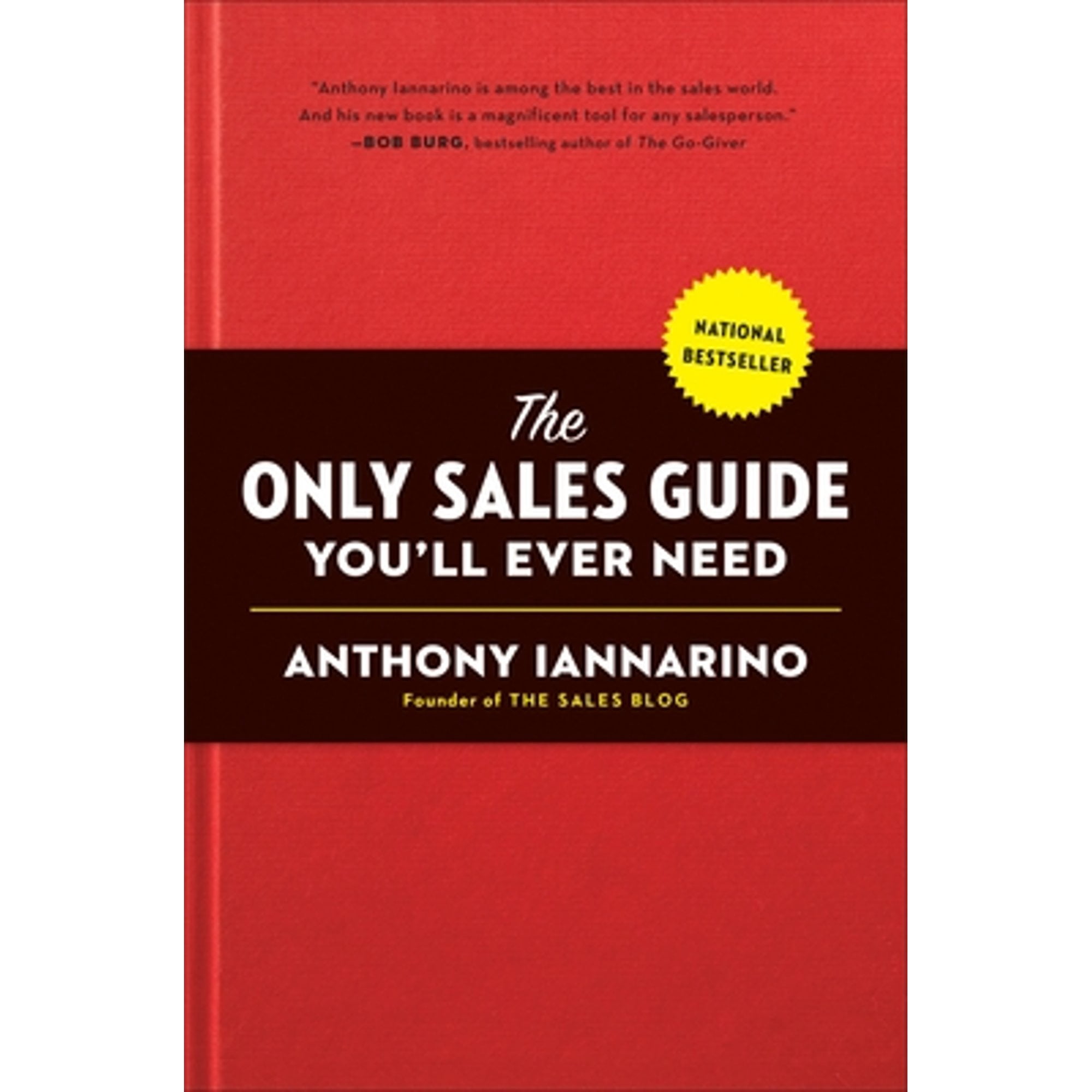 Pre-Owned The Only Sales Guide You'll Ever Need (Hardcover) 0735211671 ...