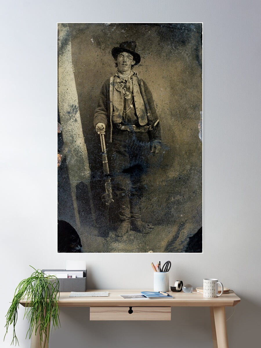The Only Surviving Authenticated Portrait Of Billy The Kid (1880 ...