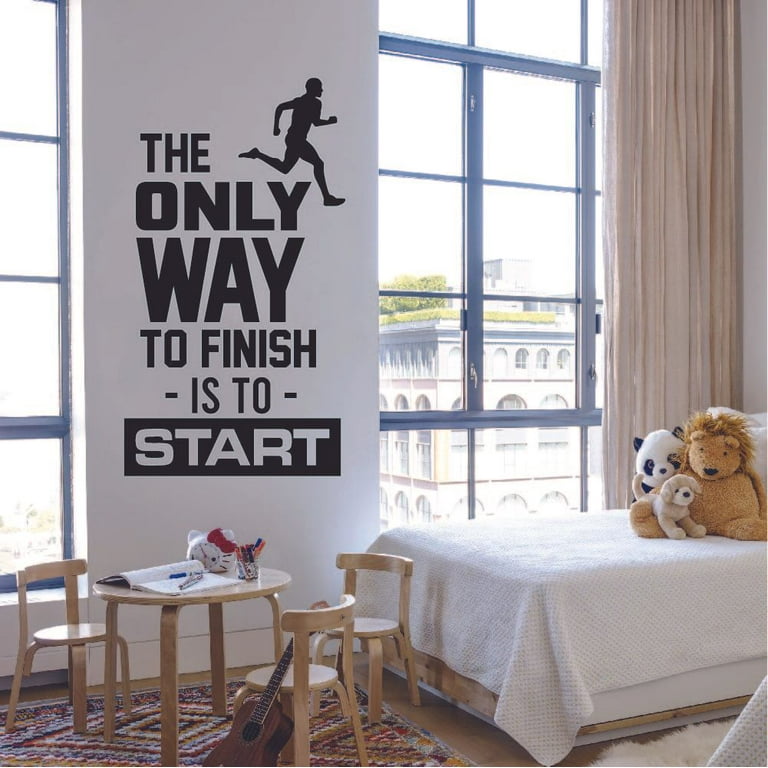 Gym wall decals store